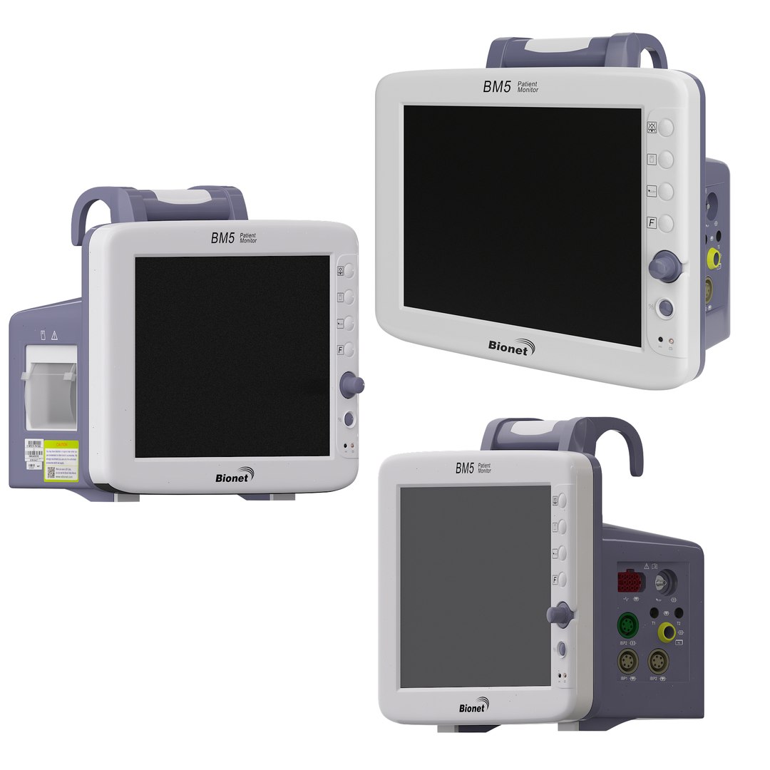 Patien Monitor Bm 5 3D Model - TurboSquid 1565219