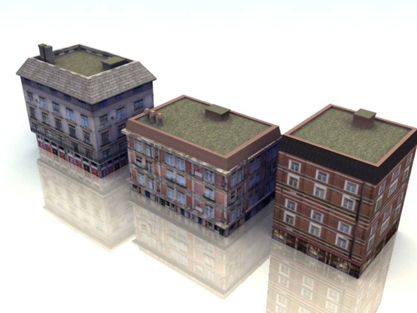 Building Games 3d Model