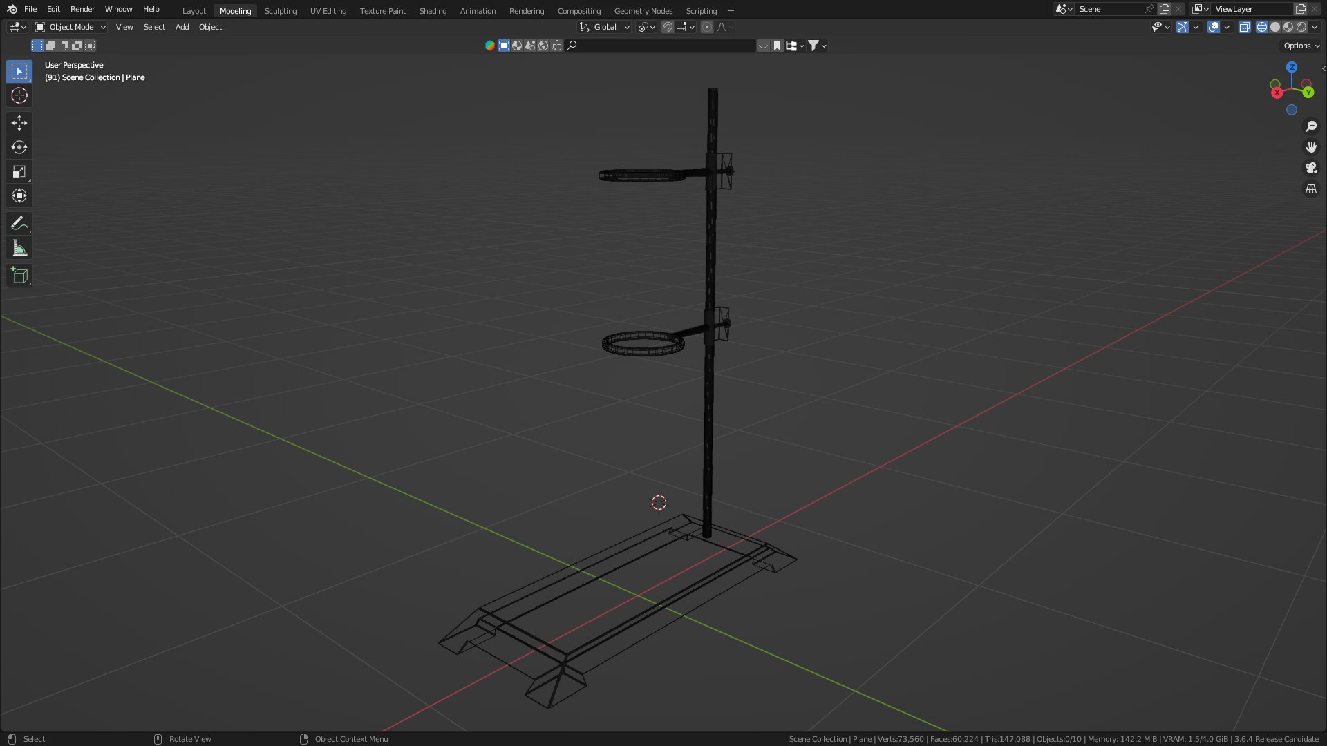 Universal Support 3D Model - TurboSquid 2132782