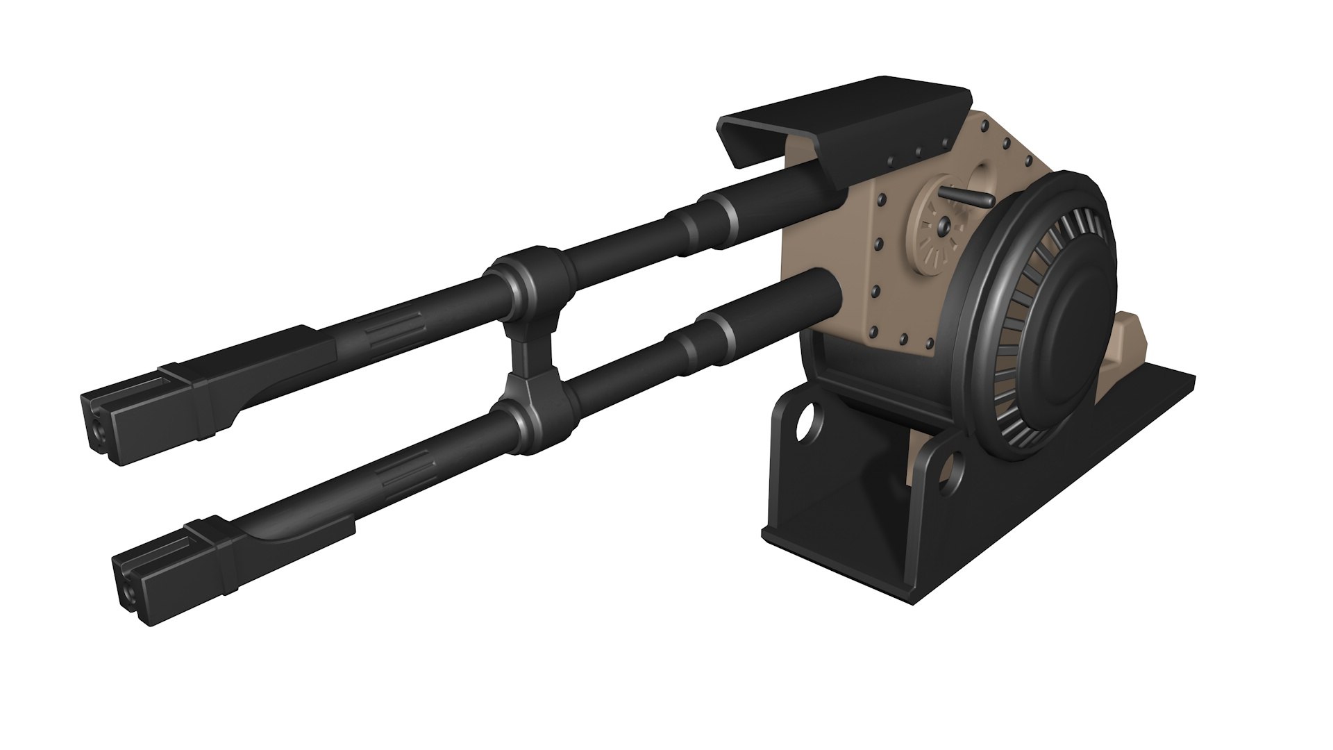 3D 5 Heavy Weapons Turret Pack Model - TurboSquid 1728825