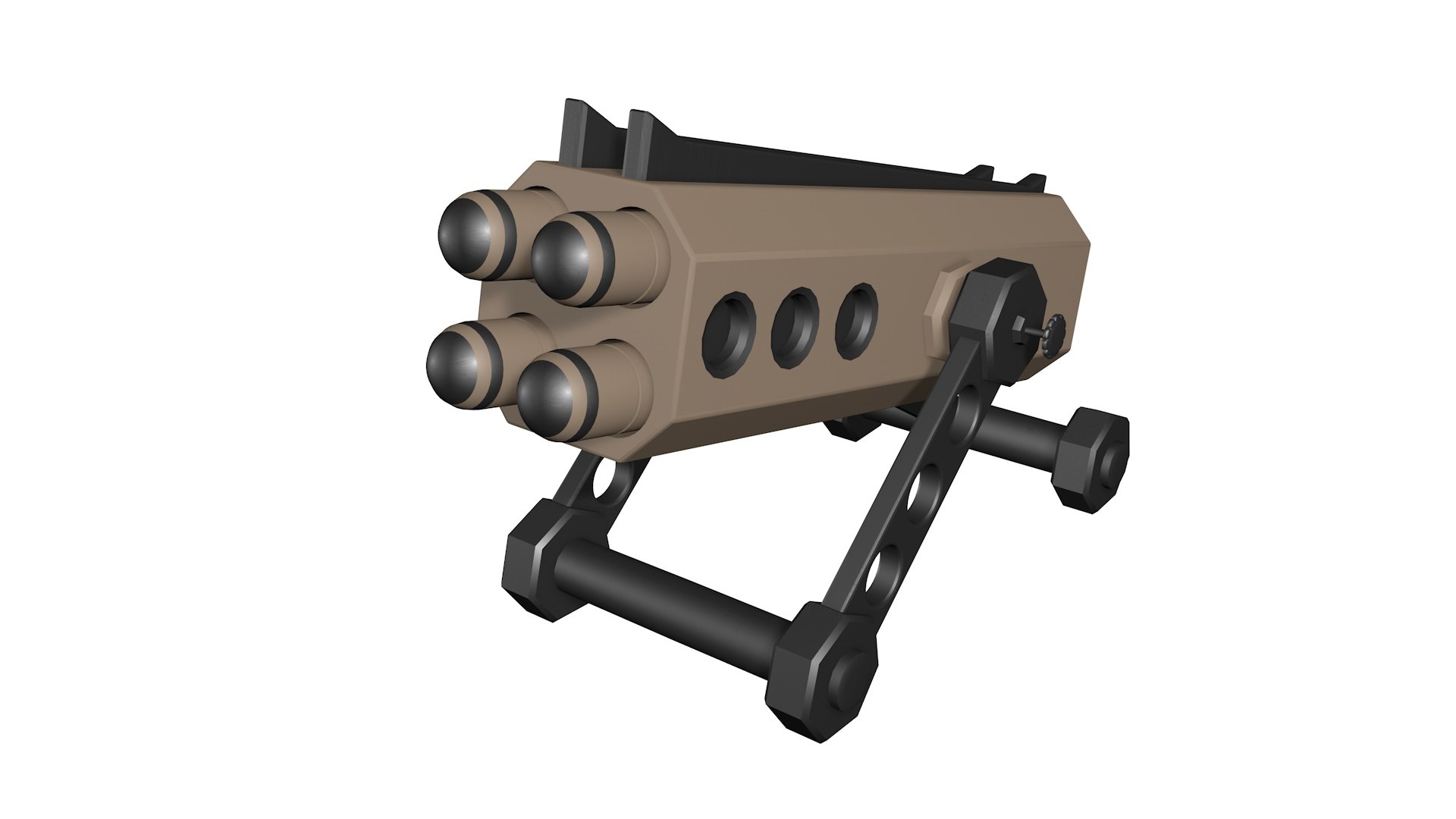 3D 5 Heavy Weapons Turret Pack Model - TurboSquid 1728825