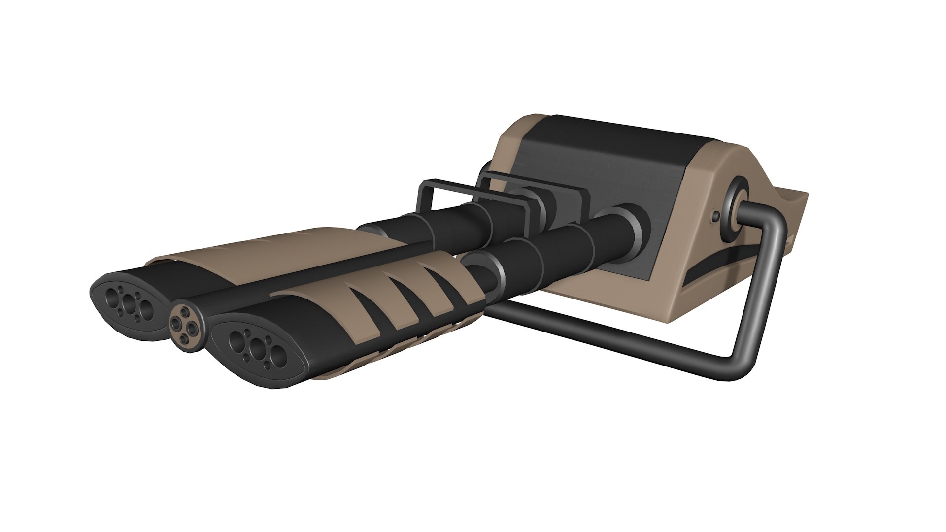 3D 5 Heavy Weapons Turret Pack Model - TurboSquid 1728825