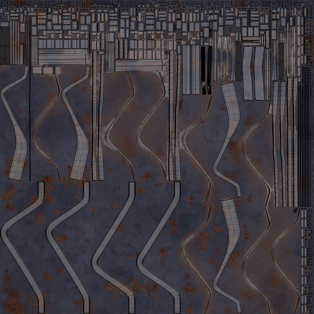 3D Buffer Stop - TurboSquid 1315306