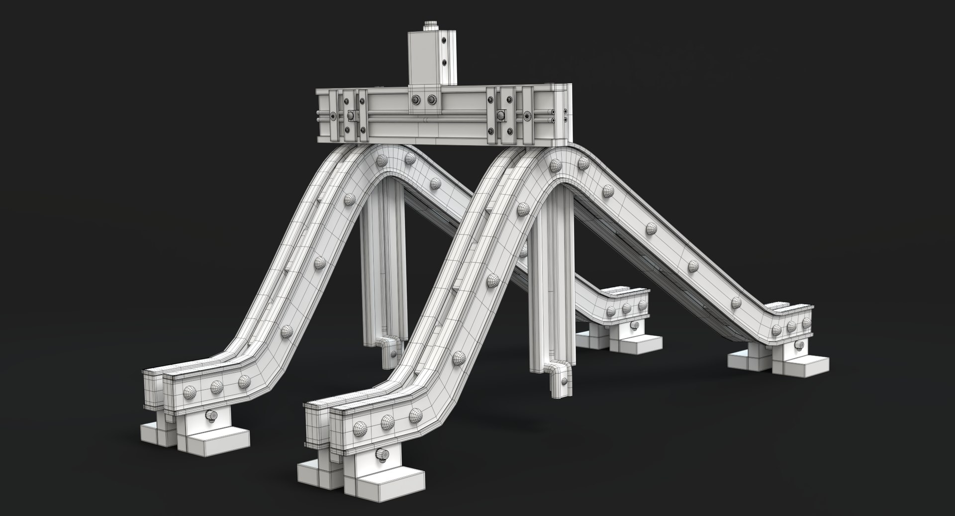 3D Buffer Stop - TurboSquid 1315306