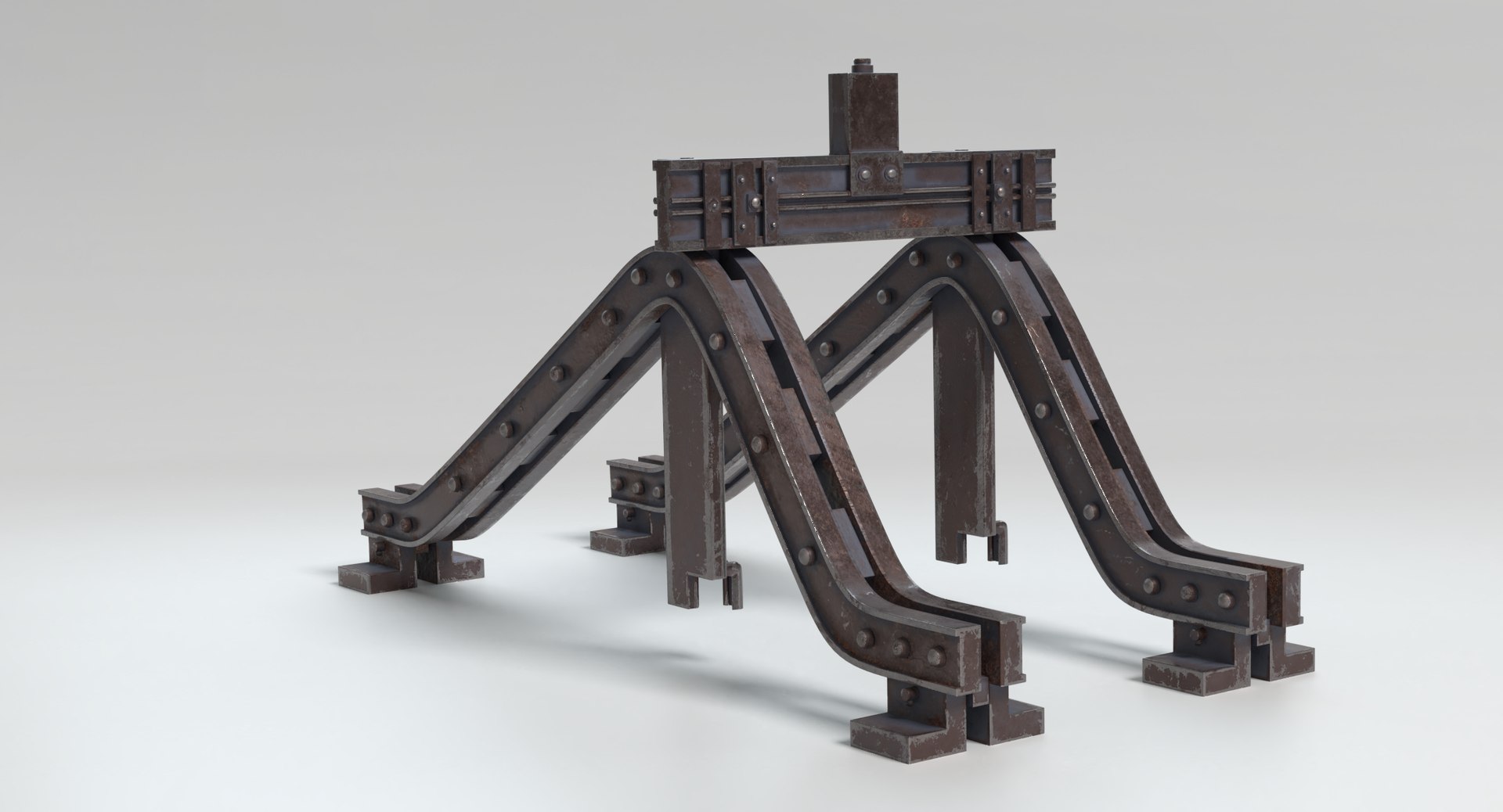 3D Buffer Stop - TurboSquid 1315306