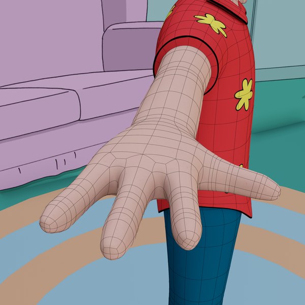 modelo 3d Glenn Quagmire de Family Guy - Aparejado - TurboSquid 1804348