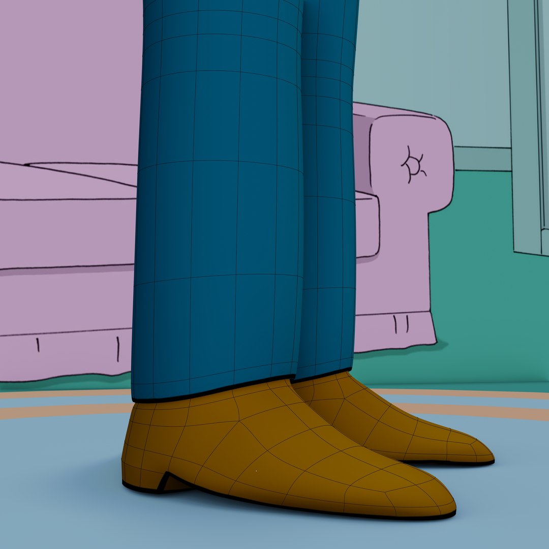 Glenn Quagmire From Family Guy - Rigged 3D Model - TurboSquid 1804348