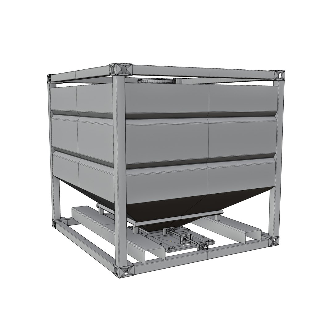 3D Model SandBox Grit Stack 8FT - TurboSquid 1769456