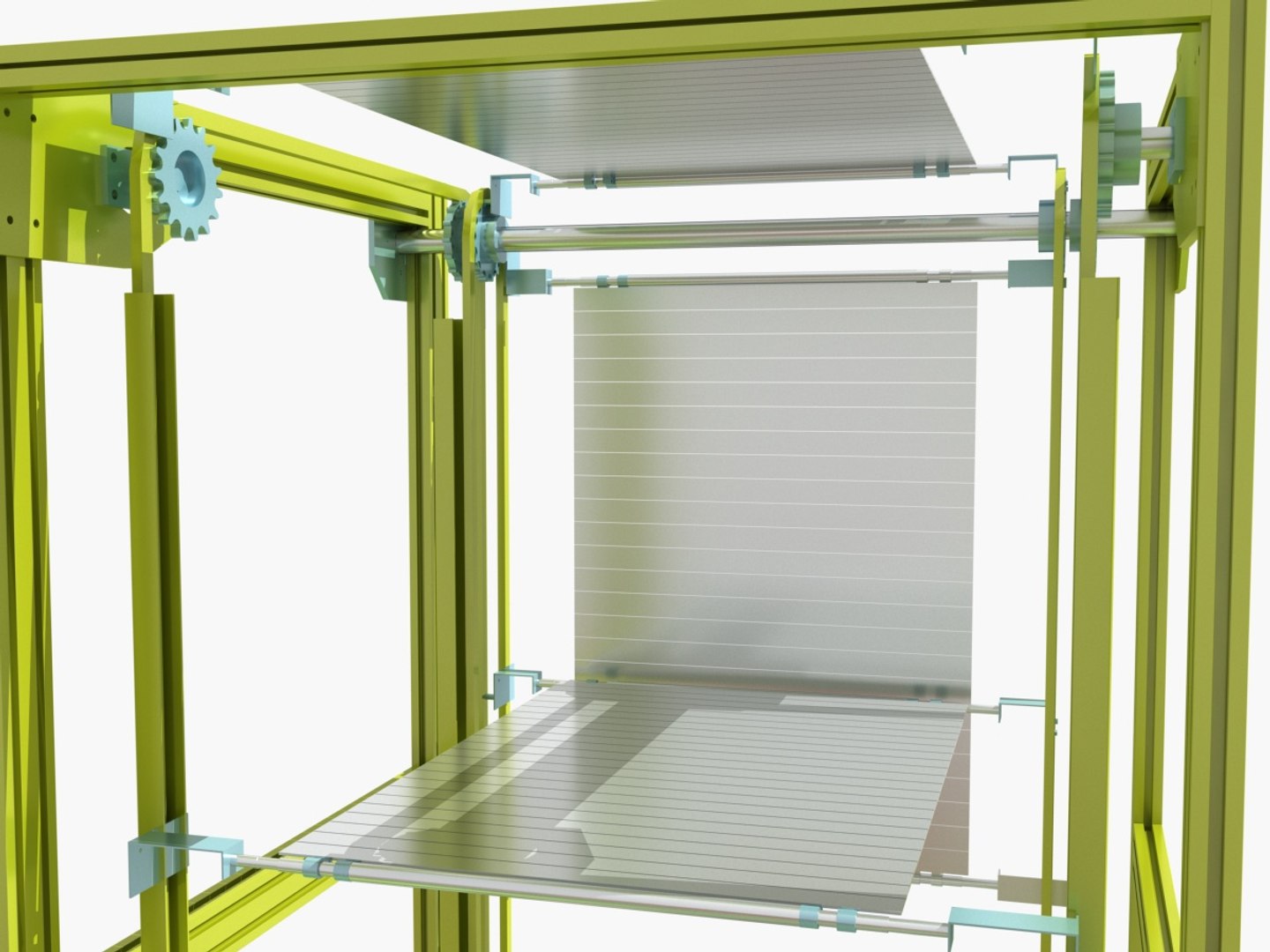 3D Model Industrial Equipment 13 - Fully Automatic Stacking And Winding ...