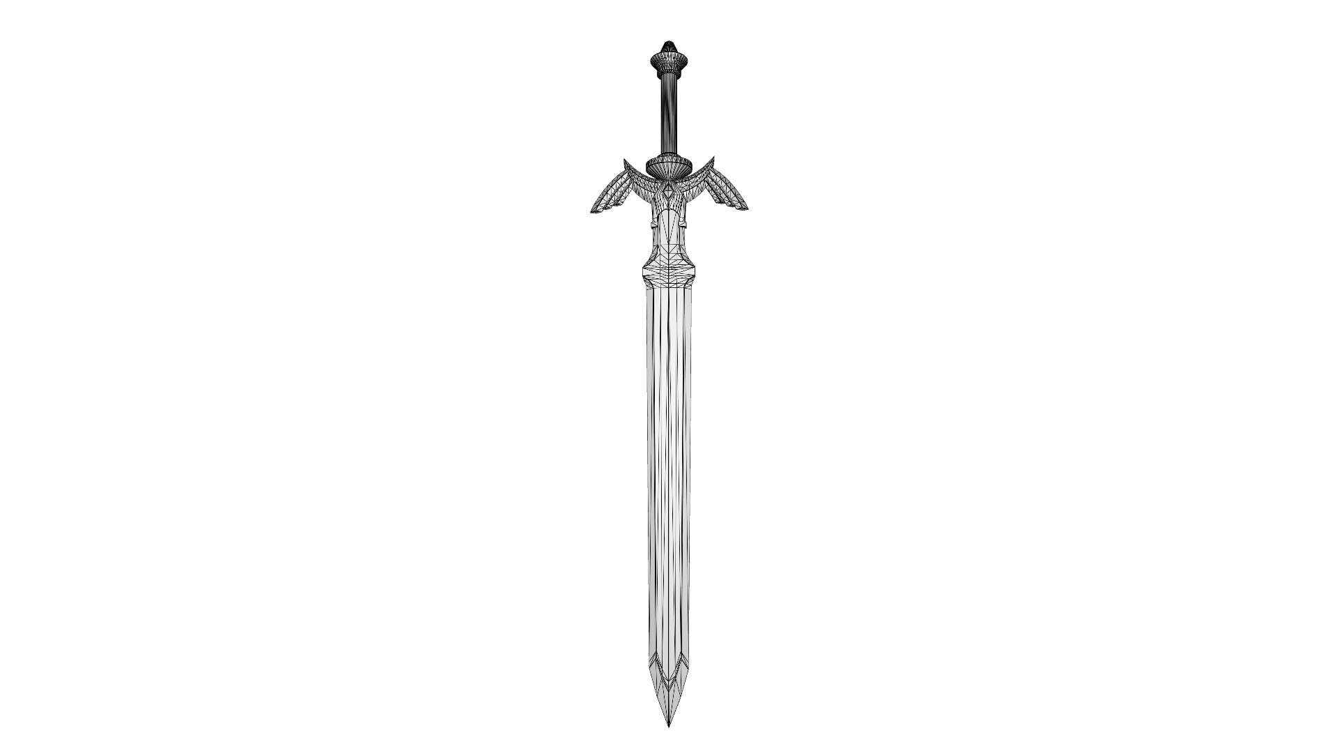 Master Sword Variant 3D Model - TurboSquid 1991359