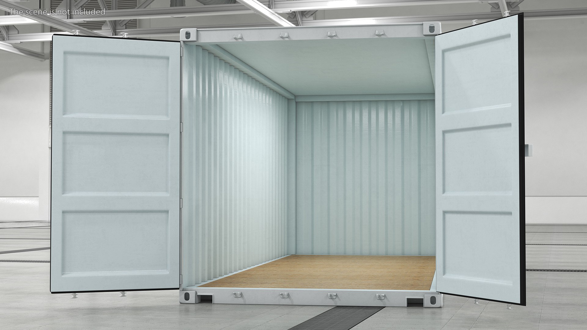Shipping Cargo Container 20 Ft 3D Model - TurboSquid 2206548