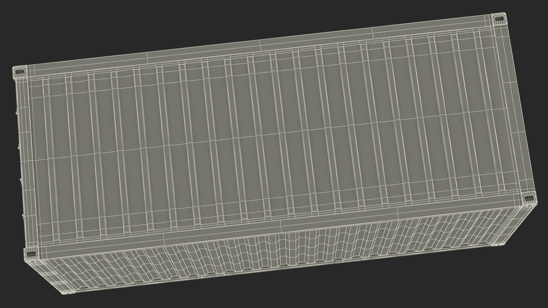 Shipping Cargo Container 20 Ft 3D Model - TurboSquid 2206548