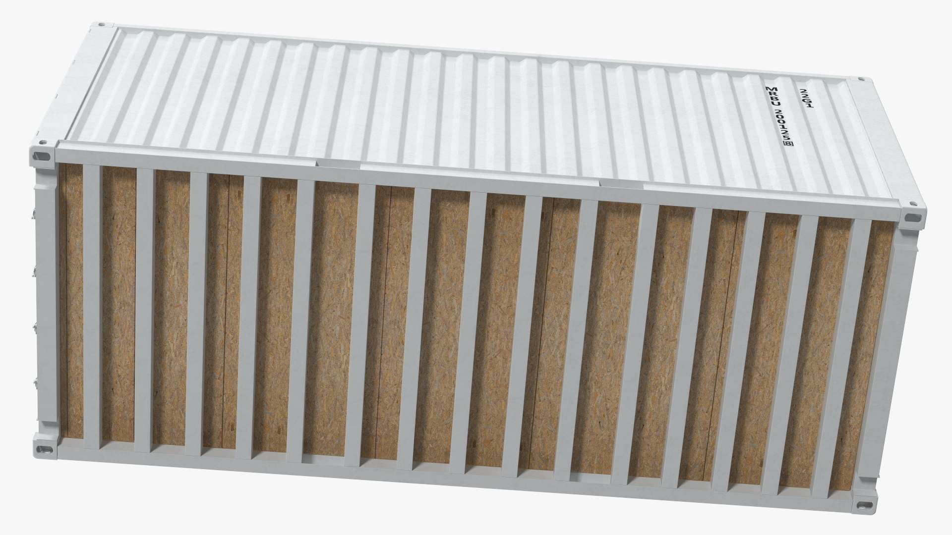 Shipping Cargo Container 20 Ft 3D Model - TurboSquid 2206548