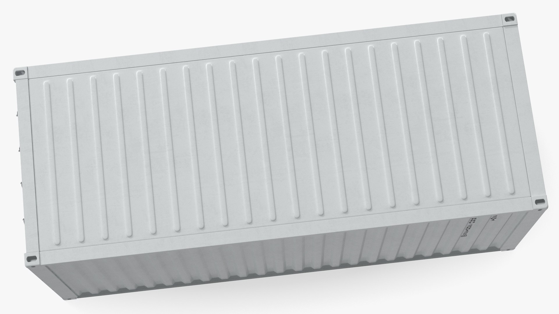 Shipping Cargo Container 20 Ft 3D Model - TurboSquid 2206548