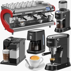 Download Free & Premium Coffee Maker 3D Models | TurboSquid