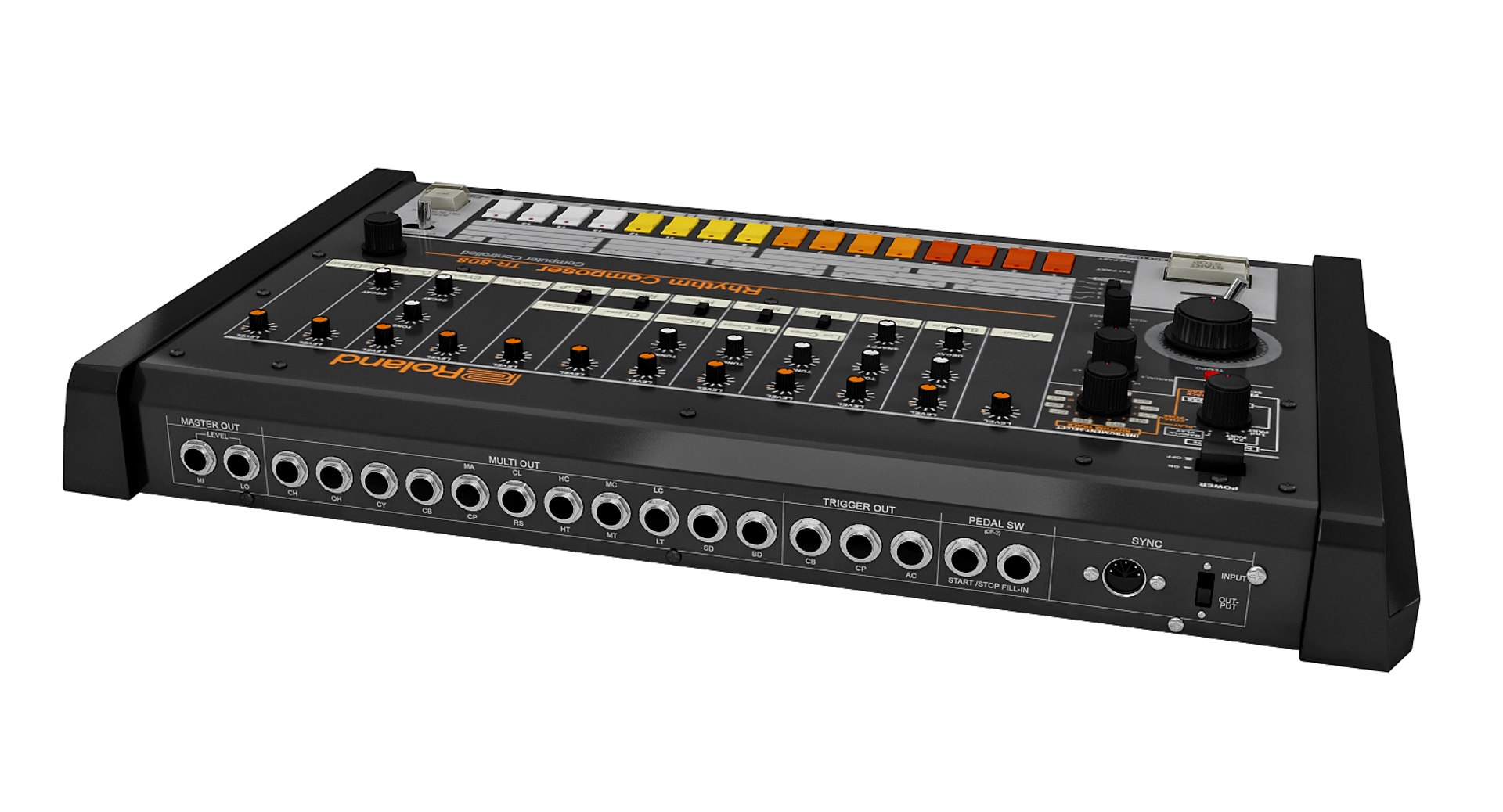 3D Composer Roland Tr - TurboSquid 1196747