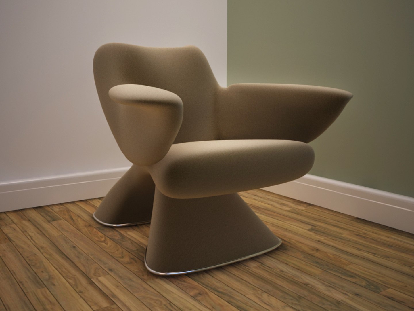 3d Model Moden Chair