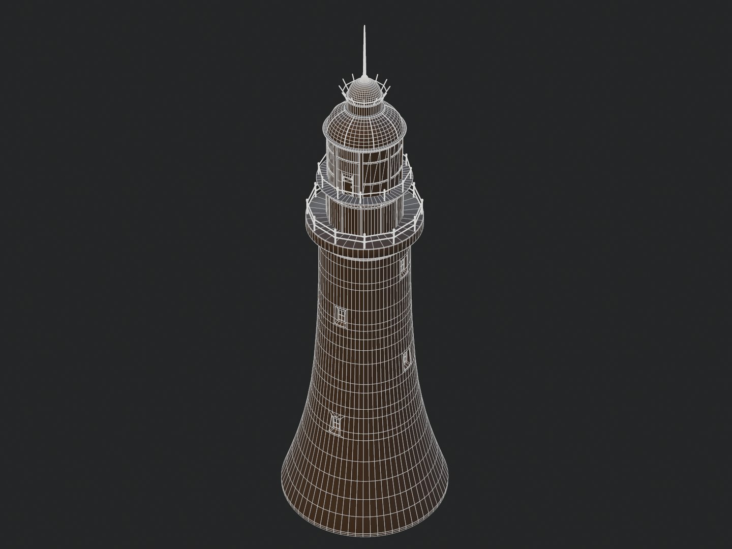 Lighthouse Structure 3d Model