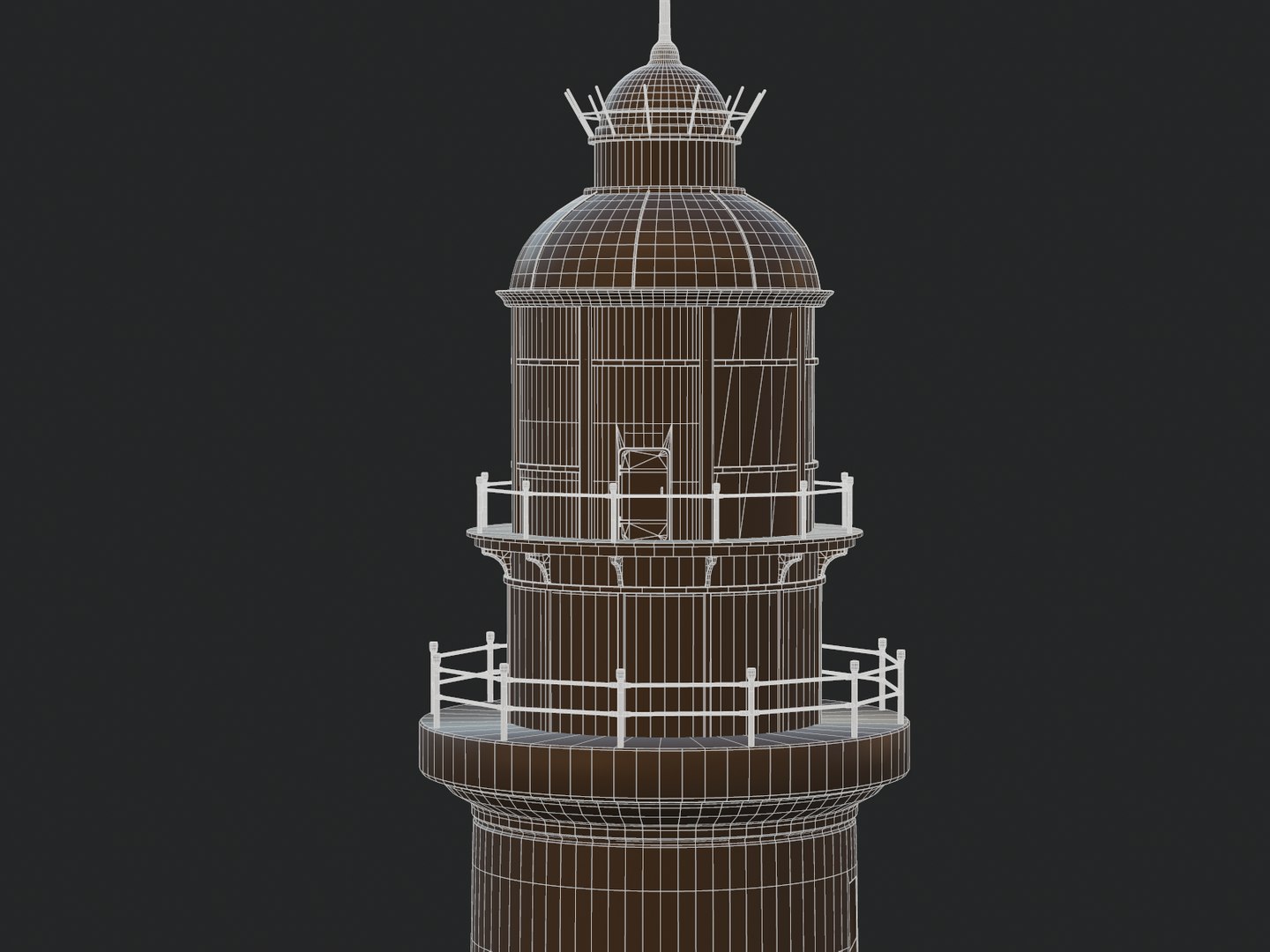 Lighthouse Structure 3d Model
