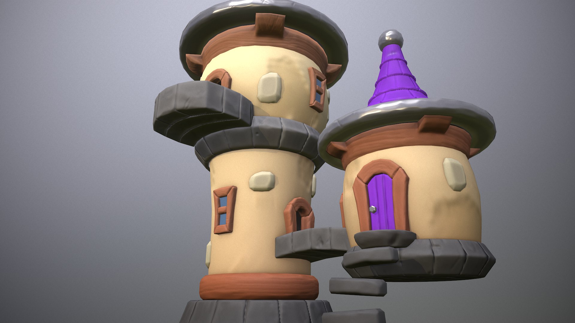 Stylized Magic Tower 3D Model - TurboSquid 1939036