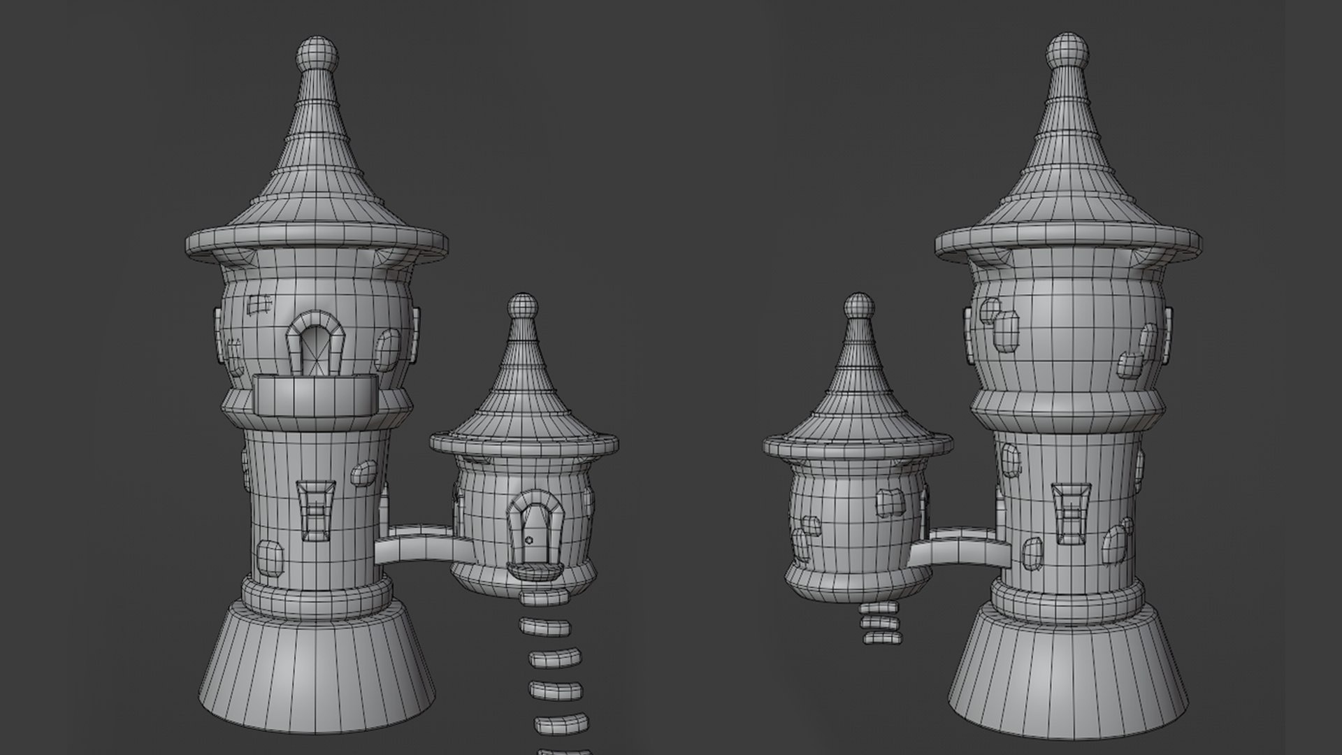 Stylized Magic Tower 3D Model - TurboSquid 1939036