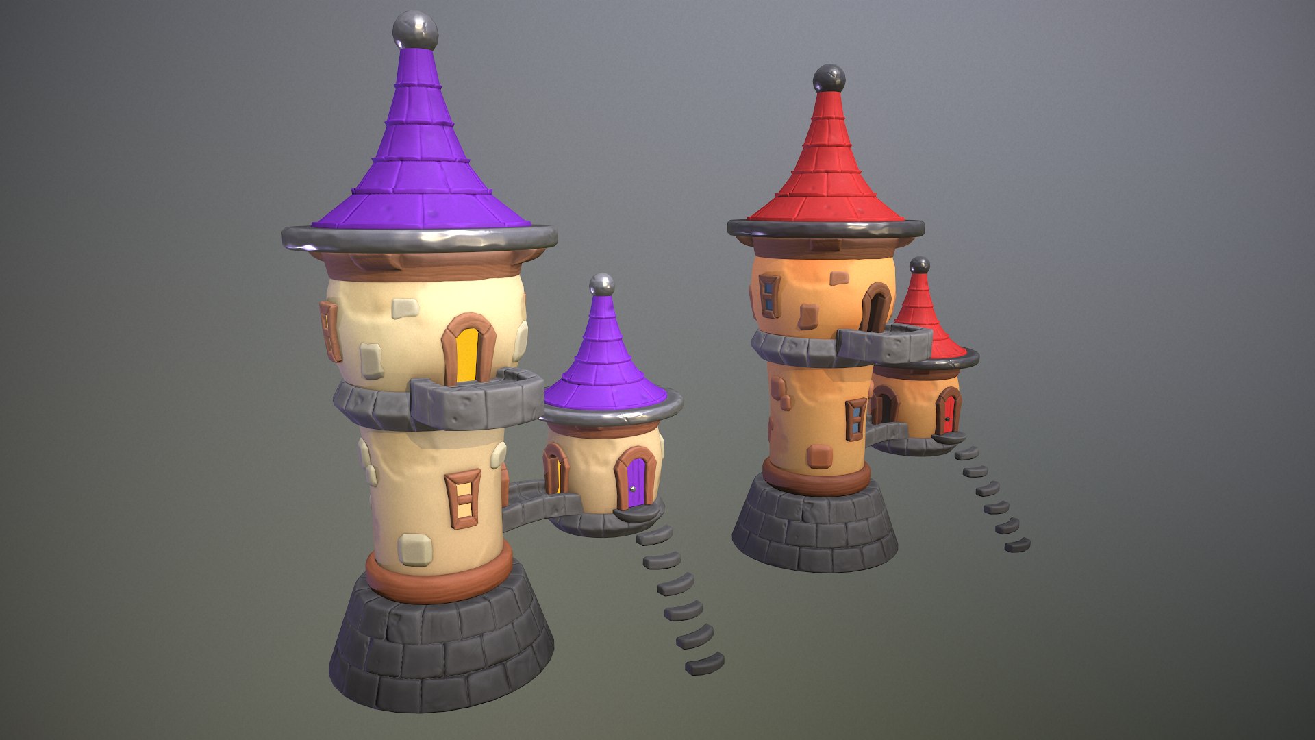 Stylized Magic Tower 3D Model - TurboSquid 1939036