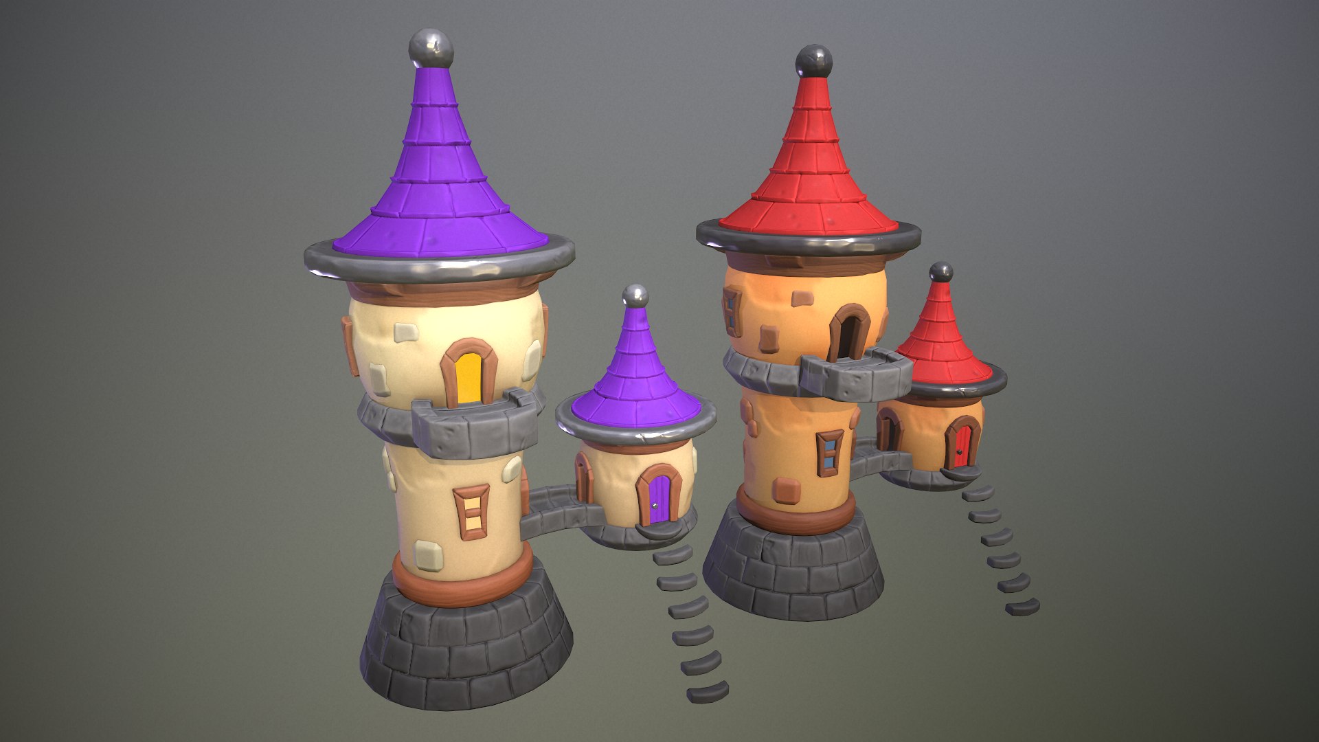 Stylized Magic Tower 3D Model - TurboSquid 1939036