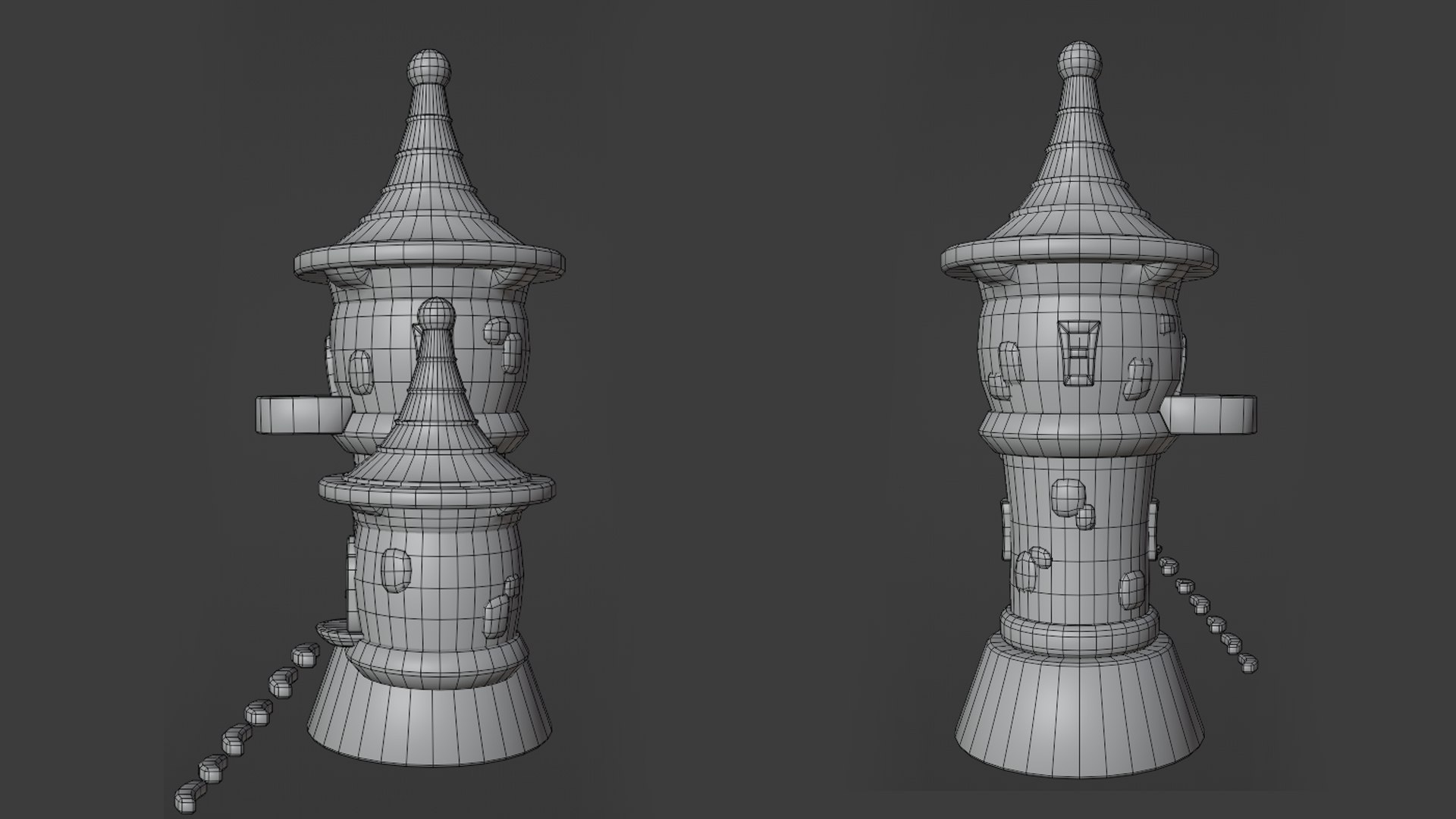 Stylized Magic Tower 3D Model - TurboSquid 1939036