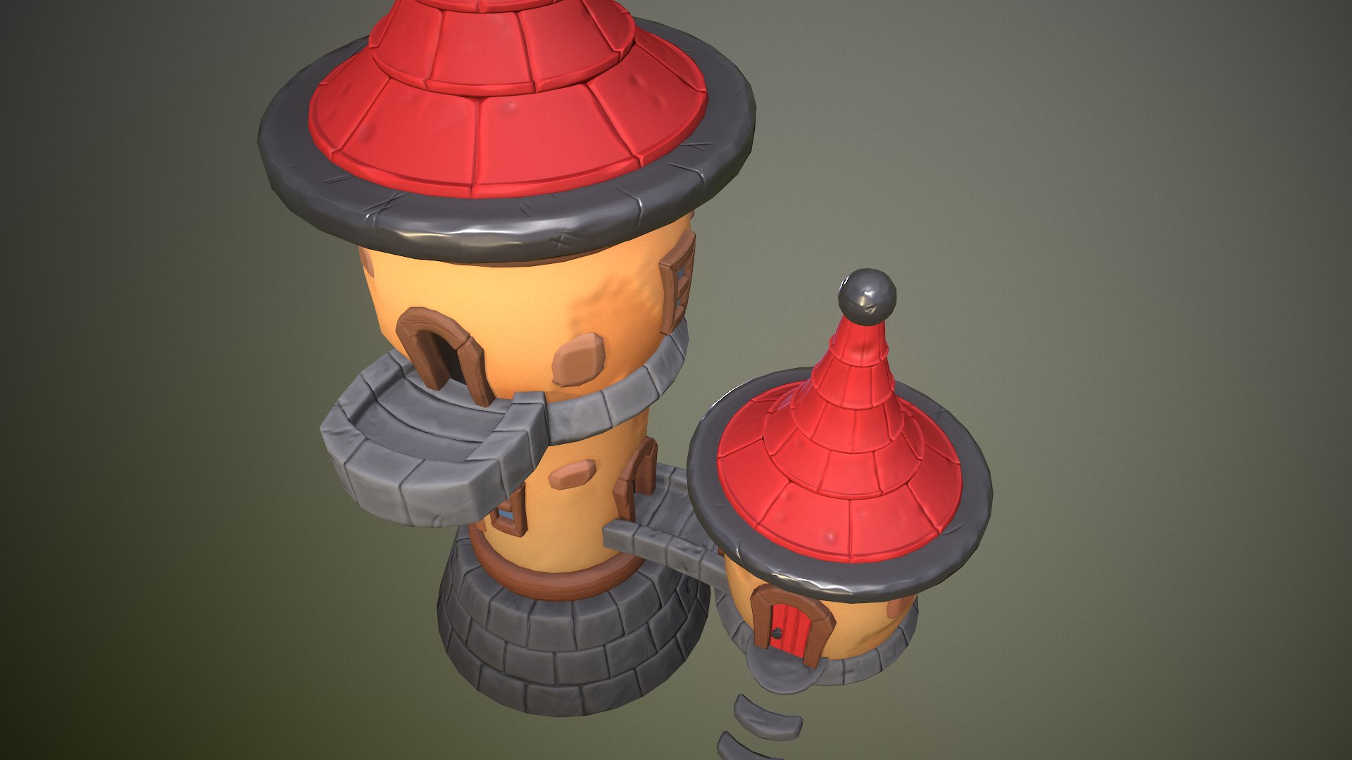 Stylized Magic Tower 3D Model - TurboSquid 1939036