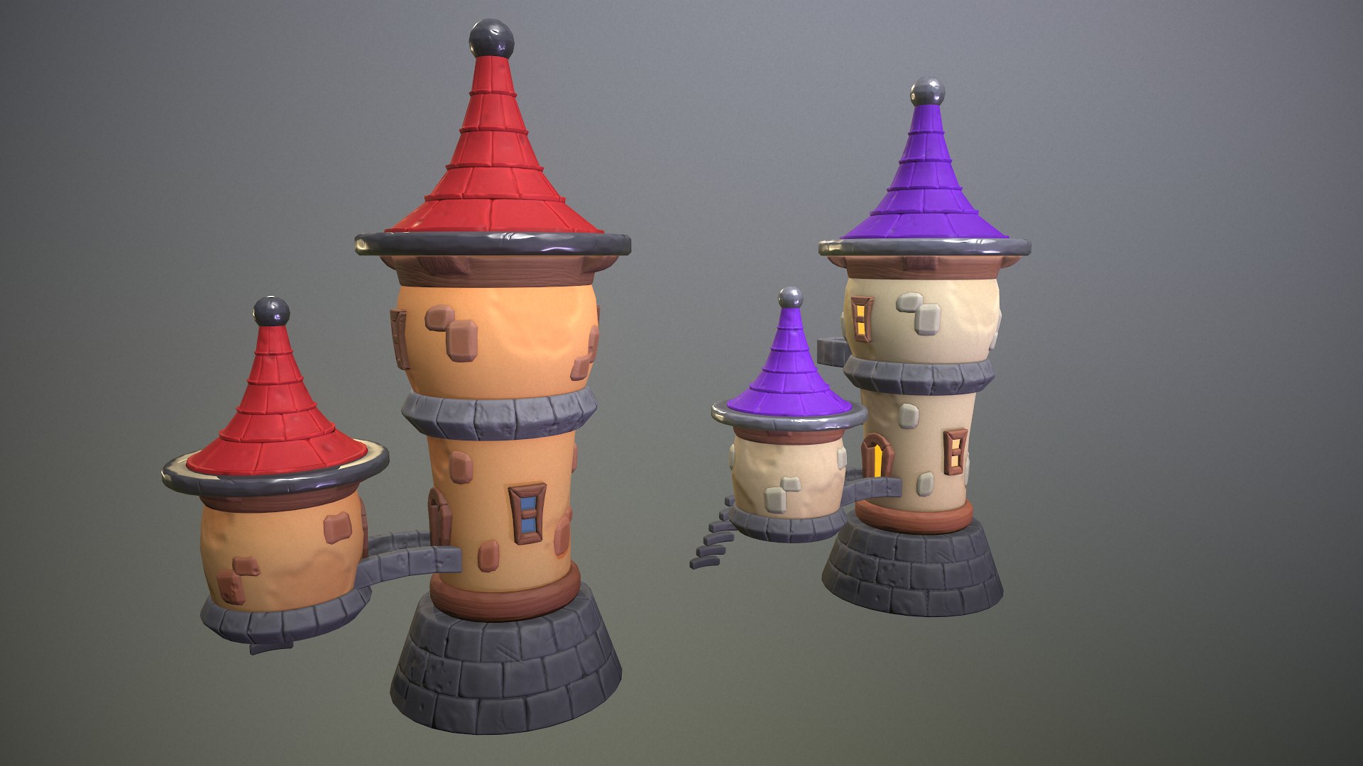 Stylized Magic Tower 3D Model - TurboSquid 1939036
