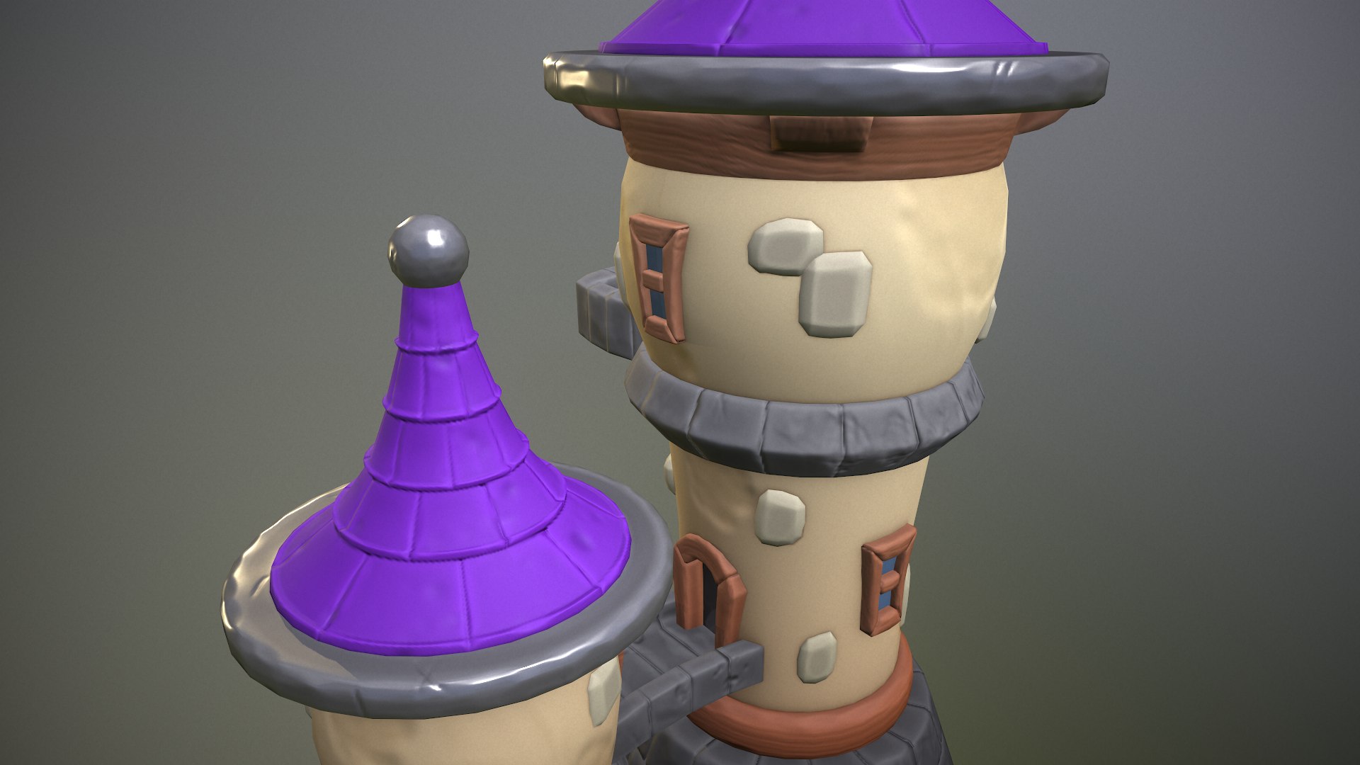 Stylized Magic Tower 3D Model - TurboSquid 1939036