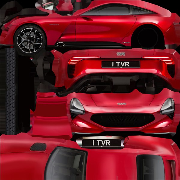 3D tvr griffith model - TurboSquid 1285767