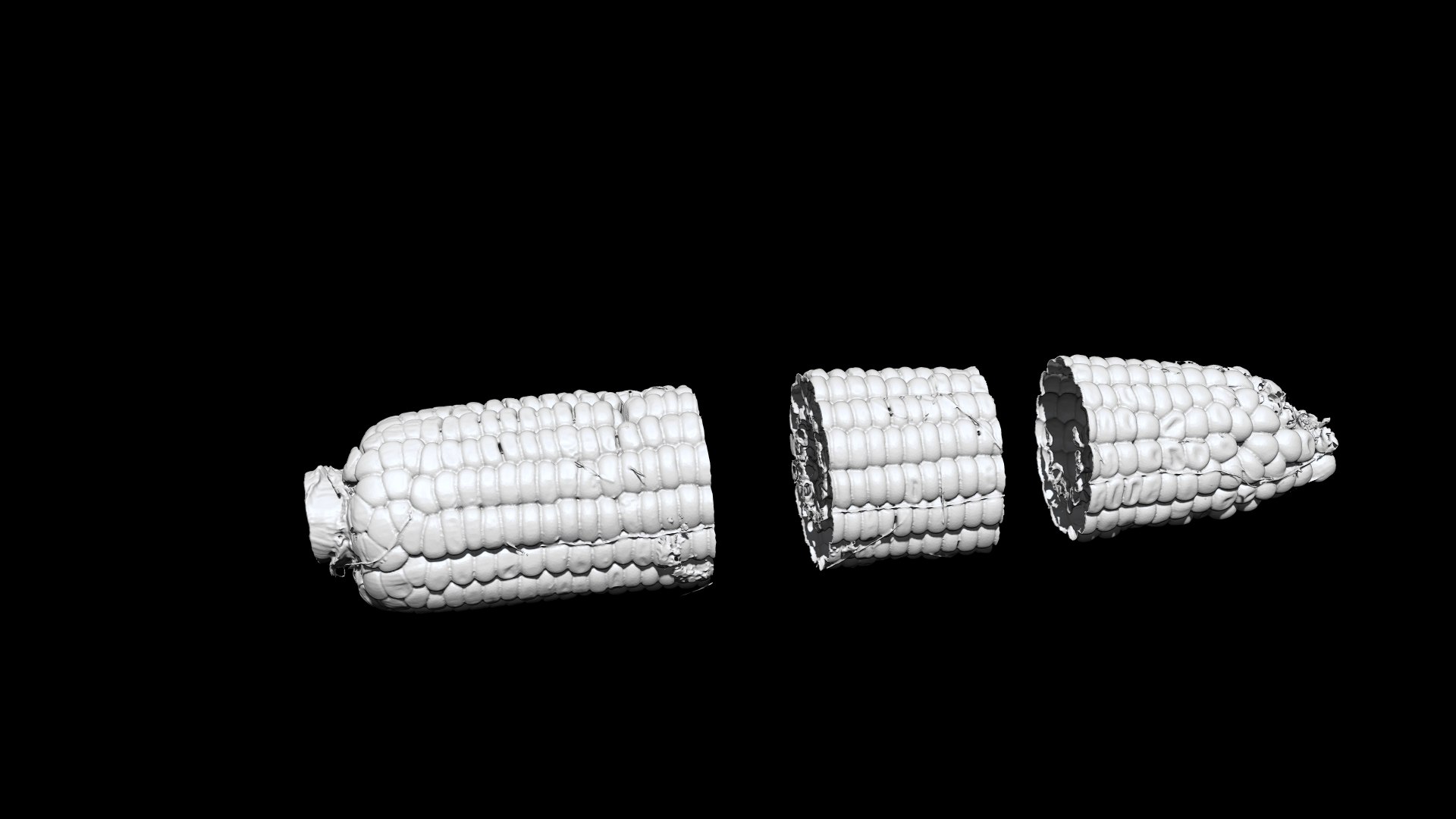 Corn 3D CT Scan Model Cut2 Decimate 50 Percent 3D Model - TurboSquid ...