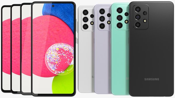 3D Samsung Galaxy A52s All Colors - TurboSquid 1782202