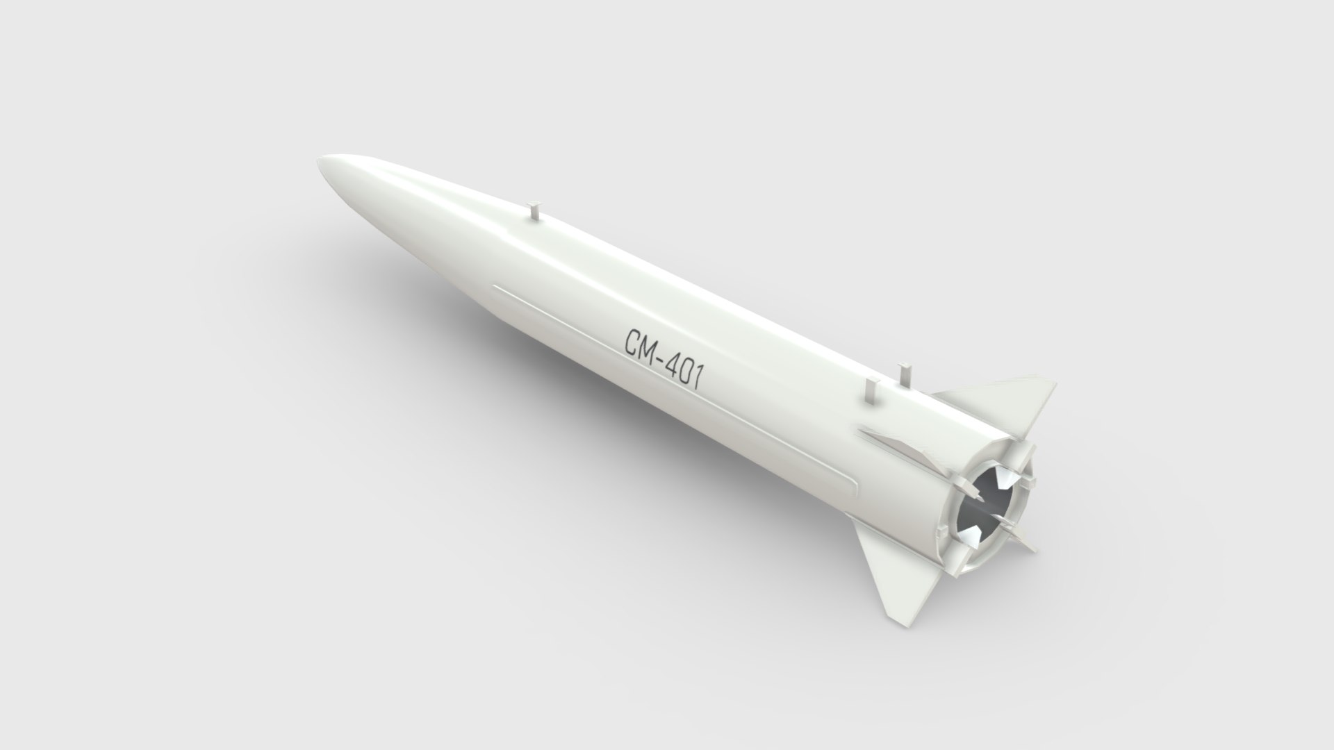 CM-401 Chinese Anti-Ship Ballistic Missile Low-Poly Model - TurboSquid ...