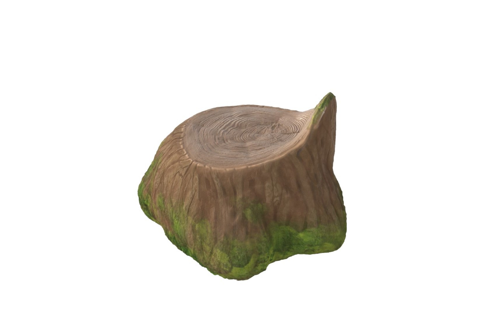 3d cartoon toon stump