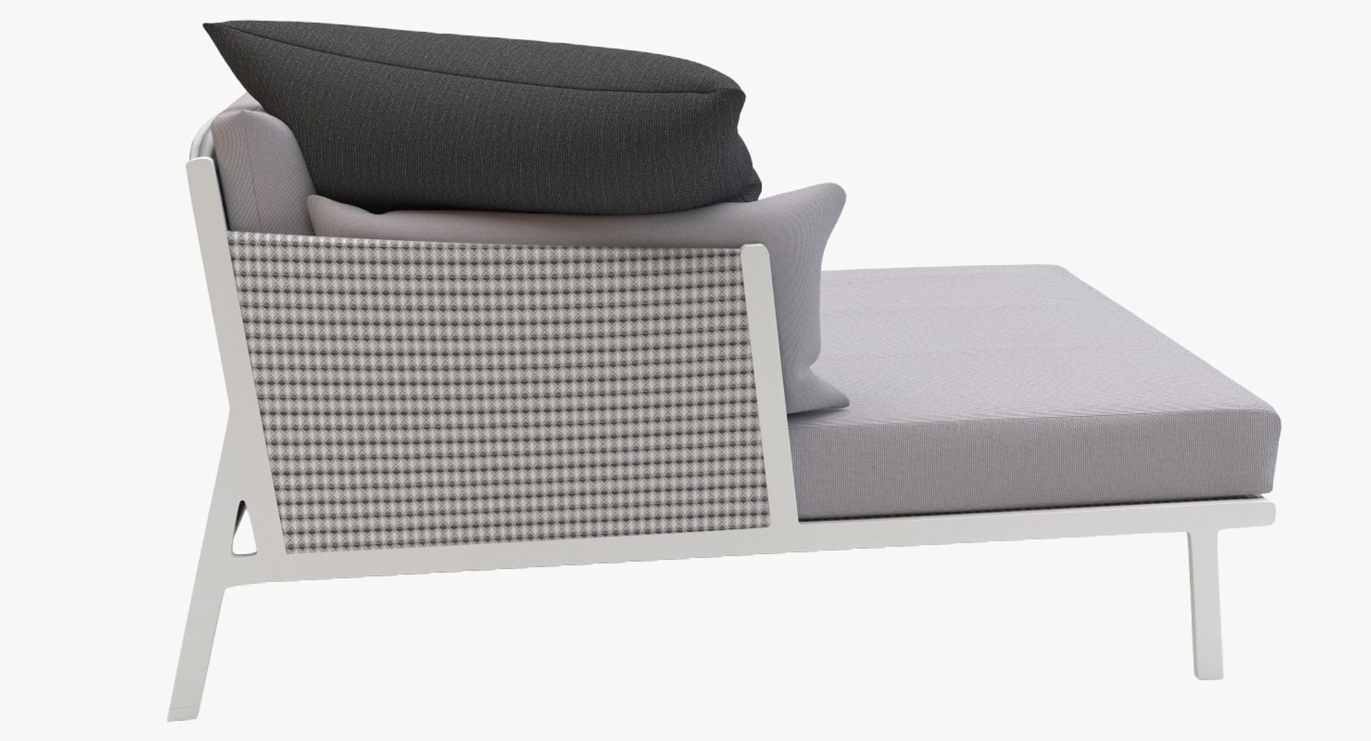 3d Kettal Vieques Deckchair Module Model