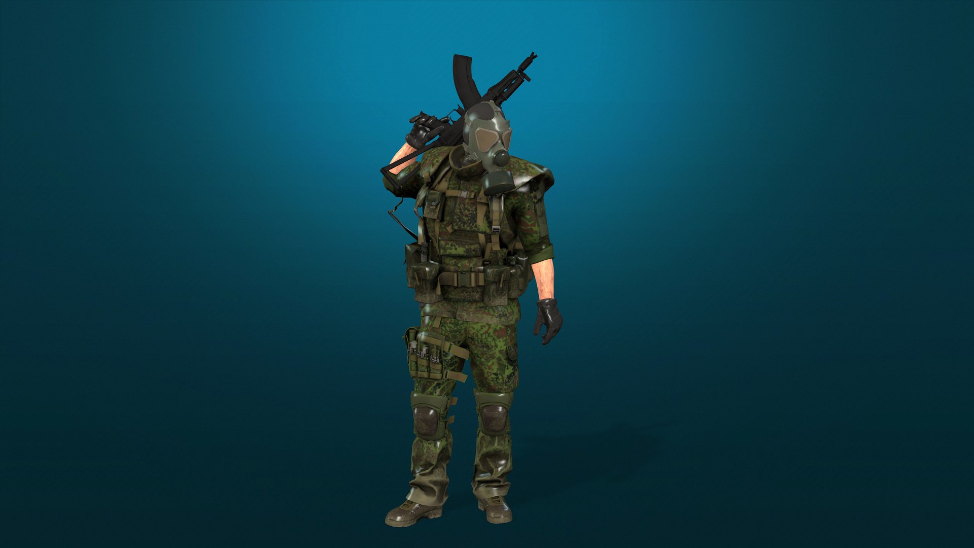 3D Soldier Military Animation File - TurboSquid 1701996