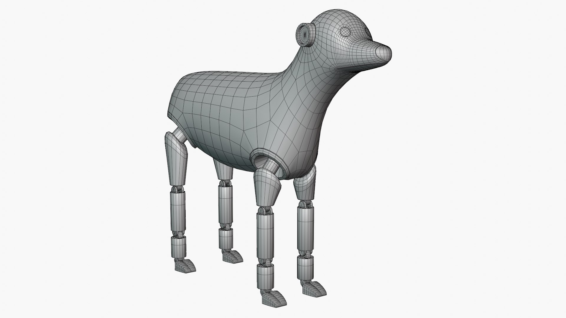 Robotic Dog Model - TurboSquid 1831459
