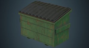 Dumpster USD Models for Download | TurboSquid