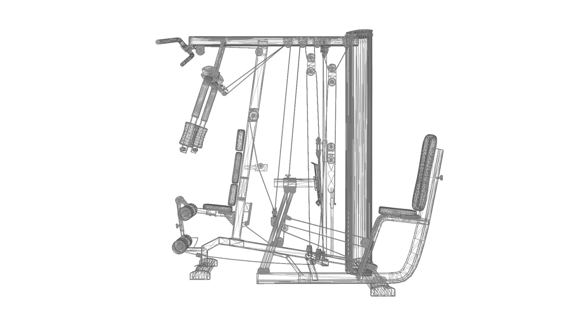 Gym equipment 1 3D model - TurboSquid 2005397