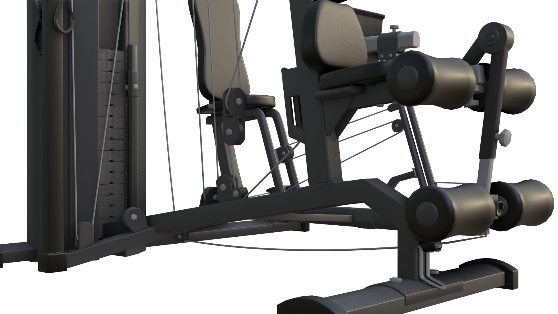 Gym equipment 1 3D model - TurboSquid 2005397