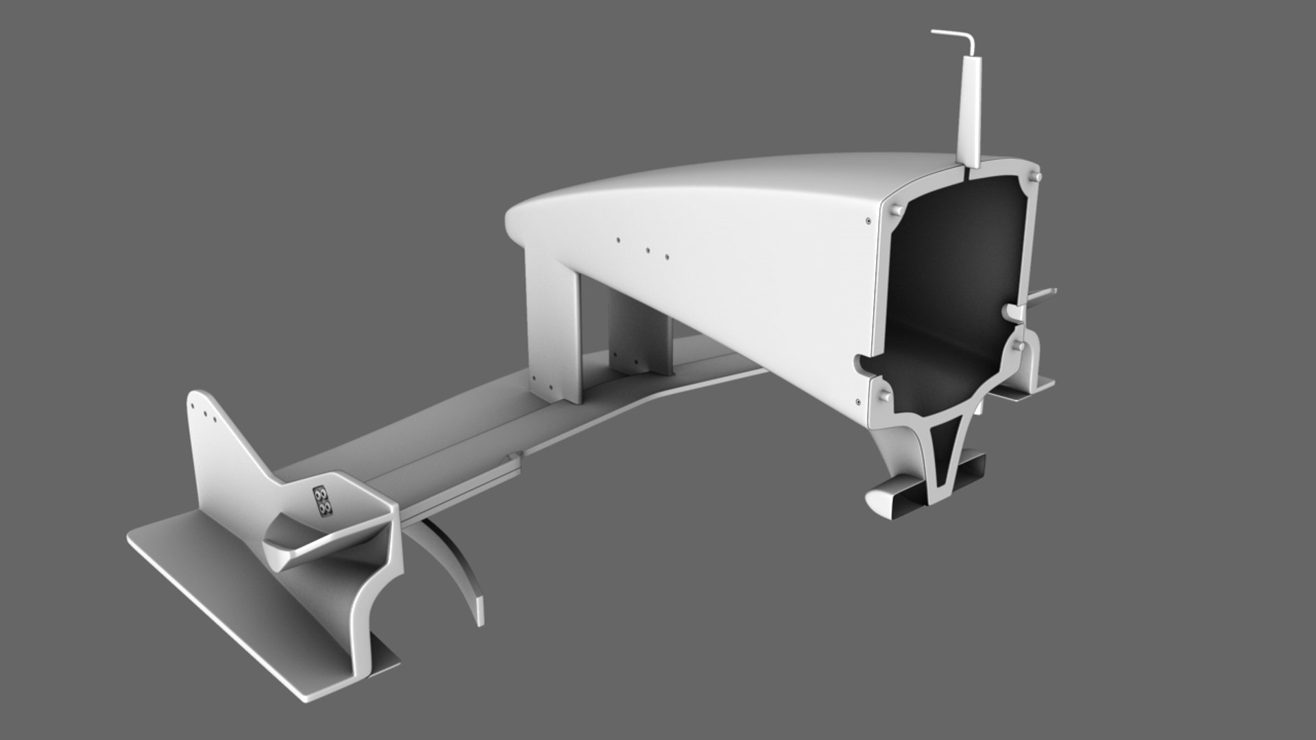Free Obj Model F1 2000 Nose