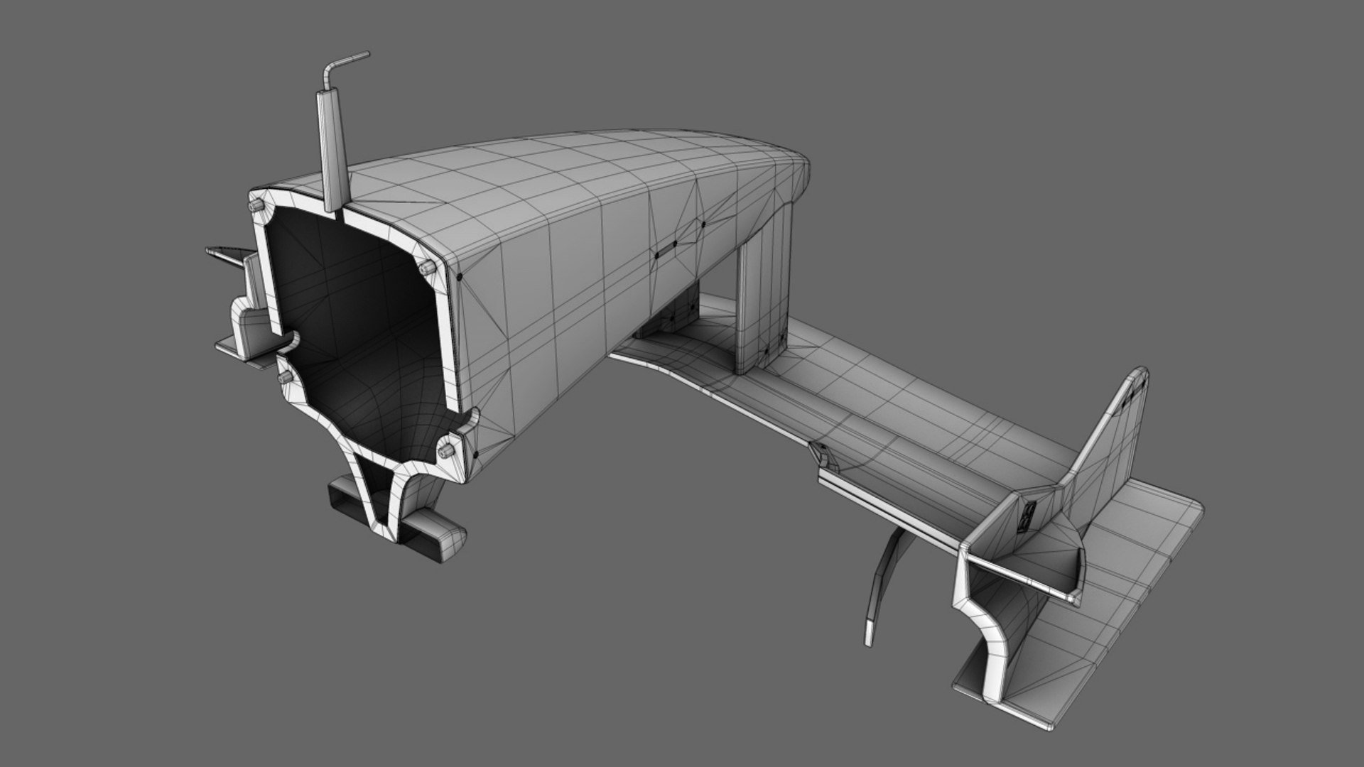 Free Obj Model F1 2000 Nose