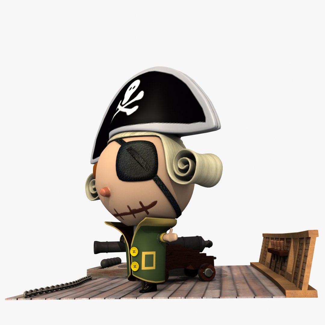 3d Pirate Boat