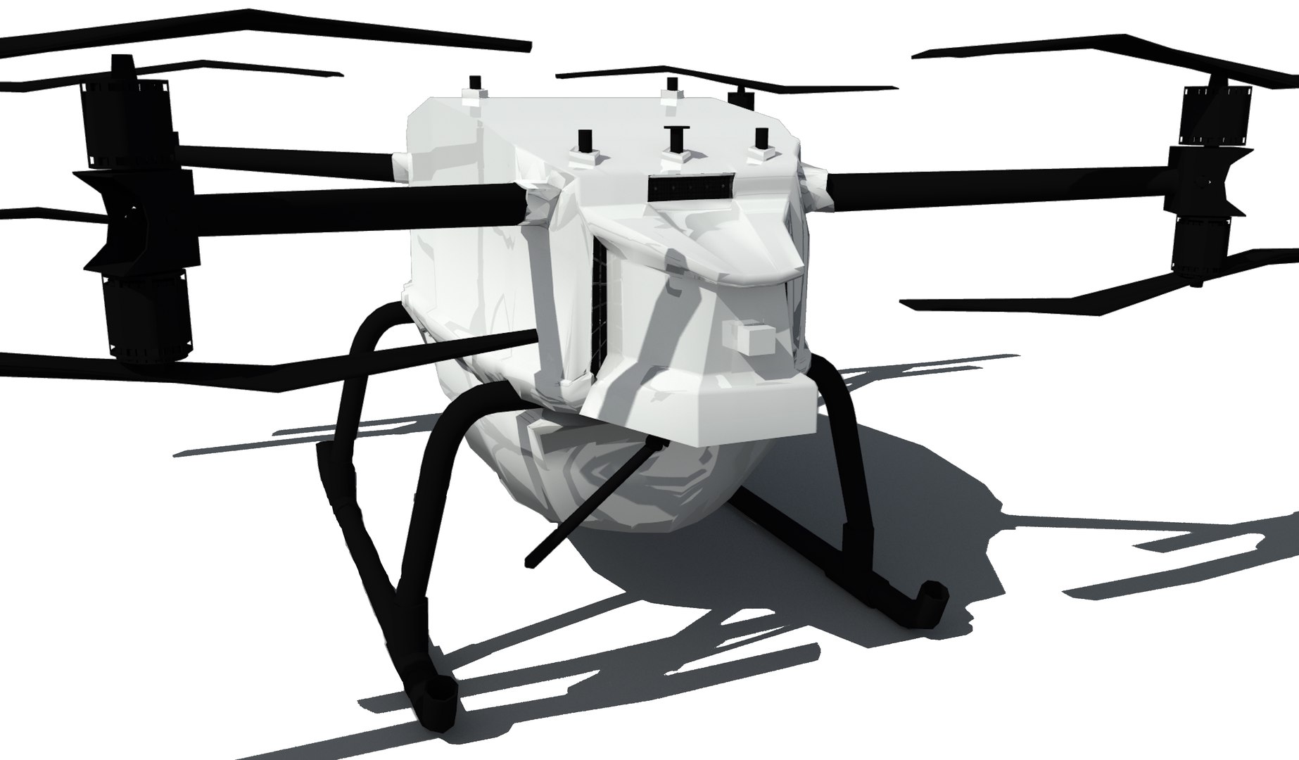 Dasal Puhu C75 Cargo Drone 3D Model - TurboSquid 2217467