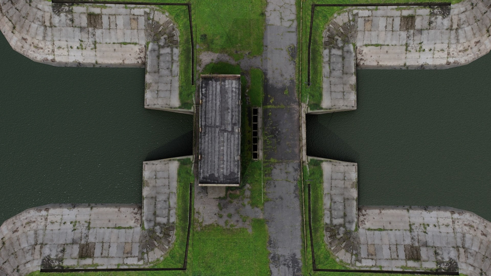 Free 3D Dam On The River - TurboSquid 1868860