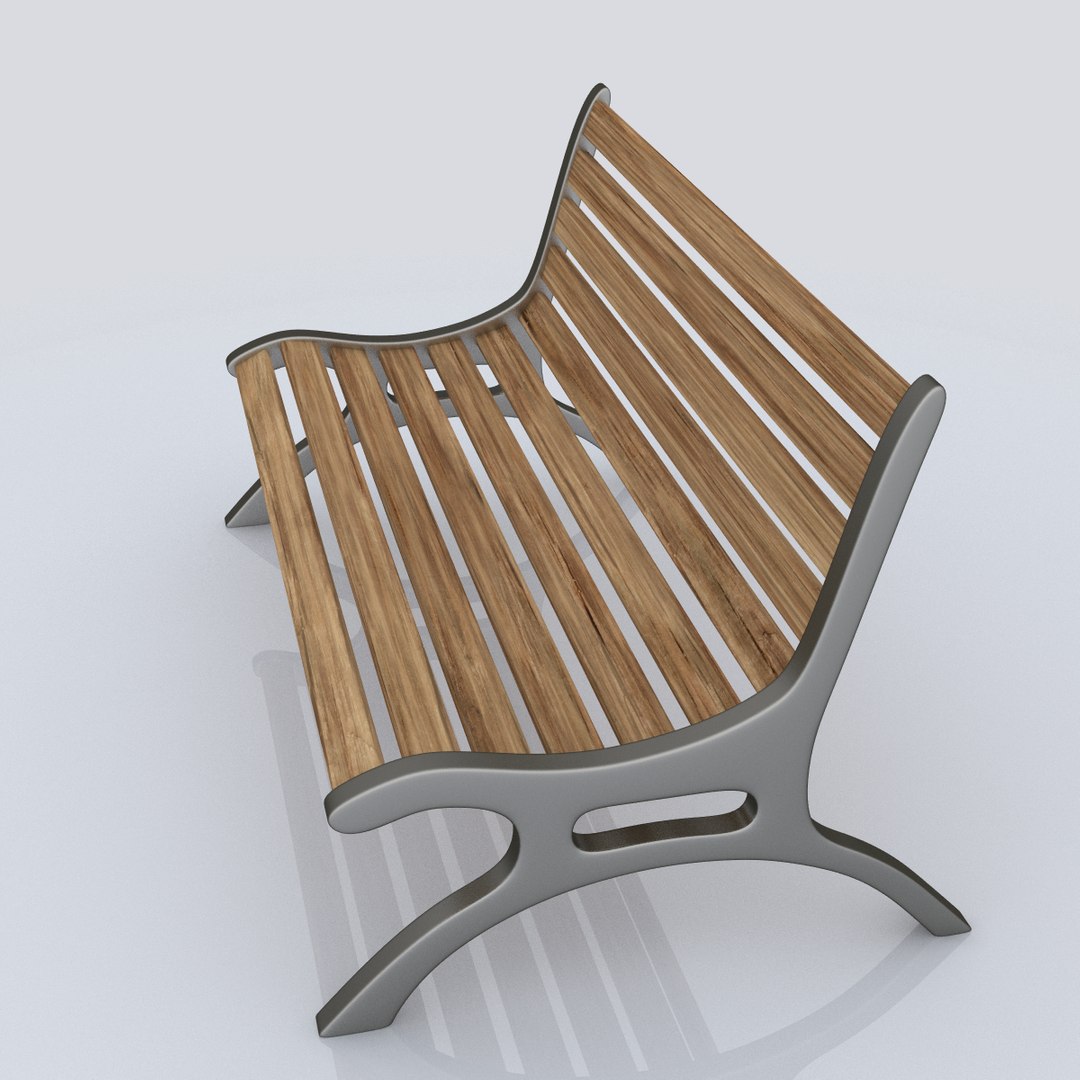 3d Bench Model