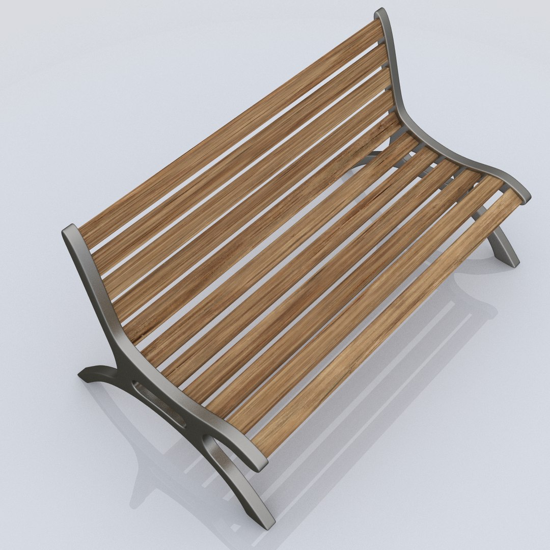 3d Bench Model
