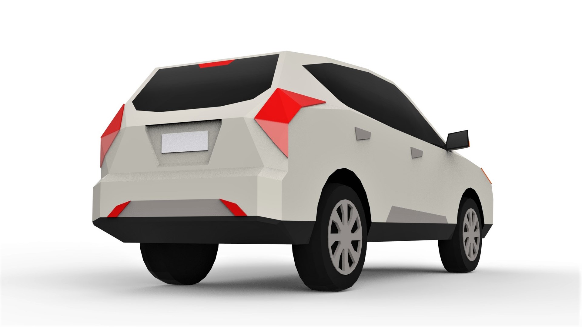 Cartoon Car SUV 1 3D model - TurboSquid 1784076